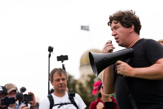 Well Known Libertarian Topher Field Gives Editorial Stock Photo - Stock ...