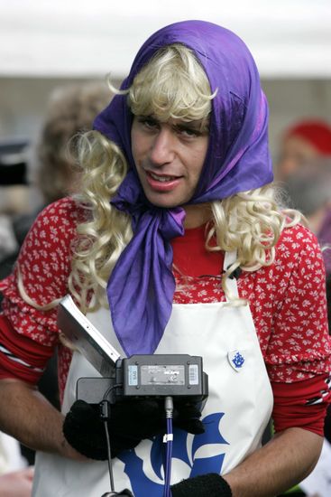 Blue Peter Presenter Joel Defries 24 Editorial Stock Photo - Stock ...