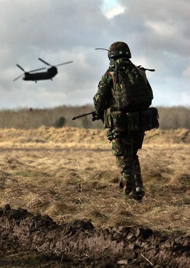 Soldier 4th Mechanized Brigade Engages Military Editorial Stock Photo ...