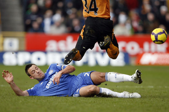 John Terry Chelsea Makes Sliding Tackle Editorial Stock Photo - Stock ...