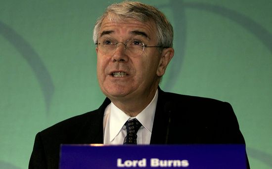 Lord Burns National Lottery Commissions New Editorial Stock Photo ...