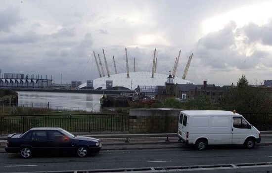 Scene Lower Lea Crossing Where Two Editorial Stock Photo - Stock Image ...