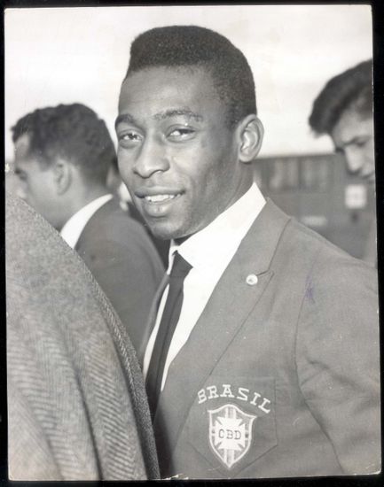 Brazilian Soccer Star Pele Happy Mood Editorial Stock Photo - Stock ...
