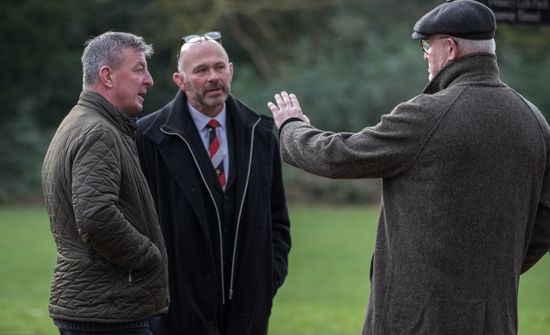 Former Players Roger Bidgood Alun Carter Editorial Stock Photo - Stock ...