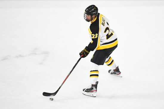 Colorado College Tigers Defenseman Hugo Blixt Editorial Stock Photo ...