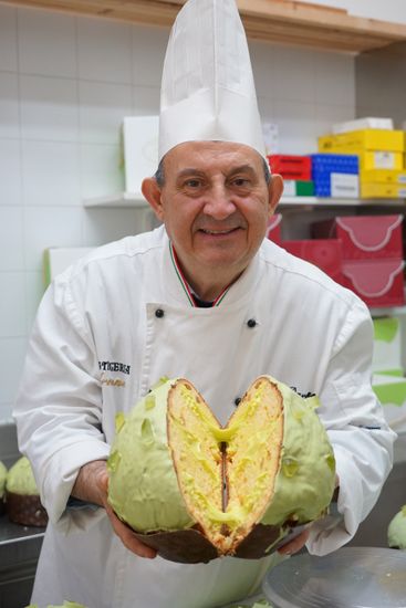 Master Pastry Chef Luigi Barone Shows Editorial Stock Photo - Stock ...