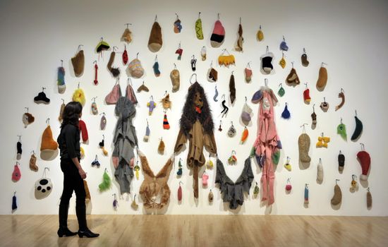 Exhibition Annette Messager Messengers French Artist Editorial Stock ...