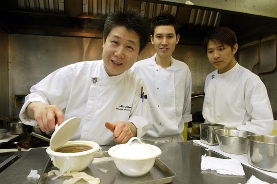 Executive Head Chef Alex Chow Preparing Editorial Stock Photo - Stock ...