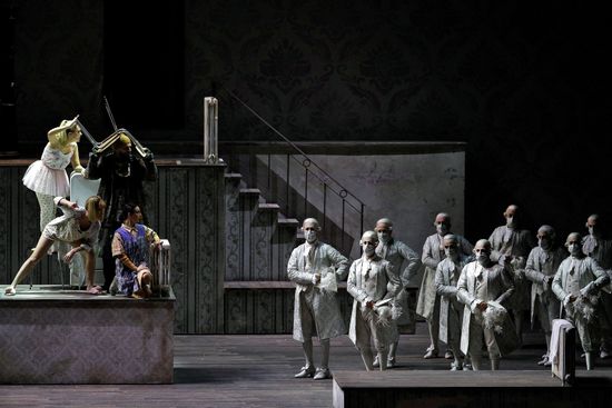Scene During General Rehearsal Play La Editorial Stock Photo - Stock ...