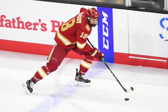 Denver Pioneers Forward Ryan Barrow 18 Editorial Stock Photo - Stock ...