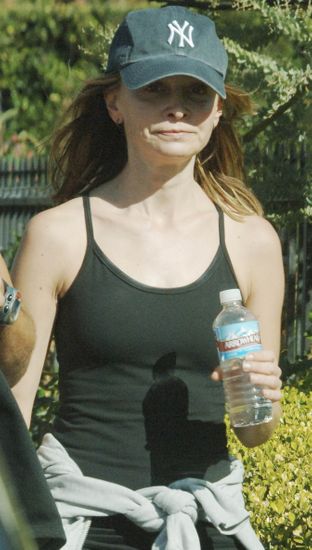Calista Flockhart Who Has Battled Anorexia Editorial Stock Photo ...