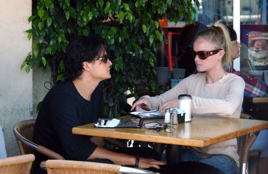 Exclusive Orlando Bloom Girlfriend Kate Bosworth Editorial Stock Photo ...