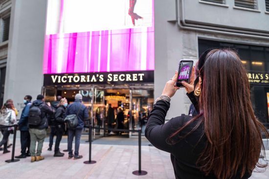 Opening Victorias Secret New Lingerie Flagship Editorial Stock Photo ...