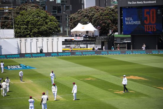 Nzs Neil Wanger Takes Pitch His Editorial Stock Photo - Stock Image ...