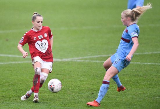 Faye Bryson Bristol City Women Marked Editorial Stock Photo - Stock ...