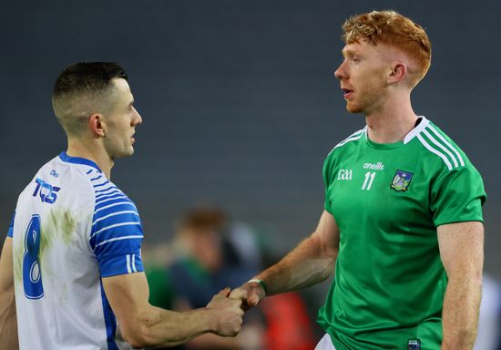 Waterford Vs Limerick Waterfords Jamie Barron Editorial Stock Photo ...