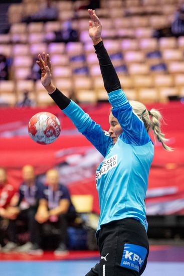 Goalkeeper Sandra Toft Denmark Action During Editorial Stock Photo ...