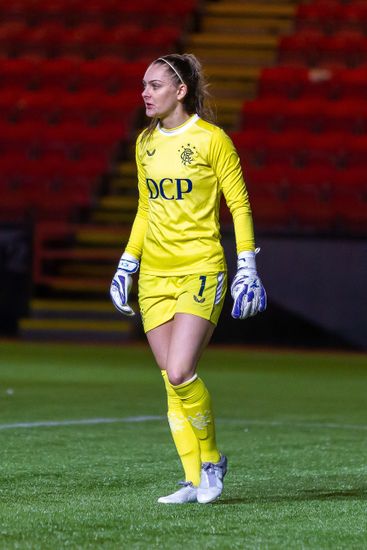Jenna Fife 1 Rangers Women Fc Editorial Stock Photo - Stock Image ...