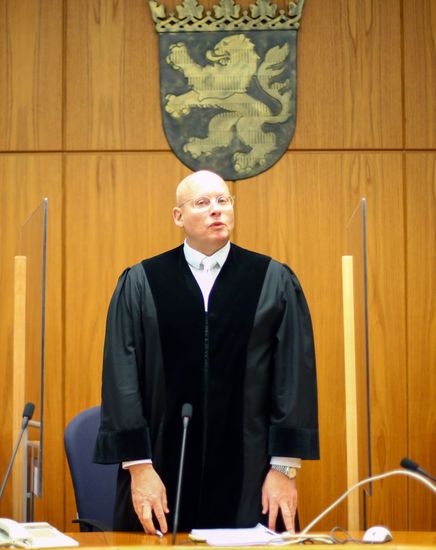 Judge Koller Seen During Trial Nasim Editorial Stock Photo - Stock ...
