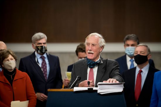 United States Senator Angus King Jr Editorial Stock Photo - Stock Image ...