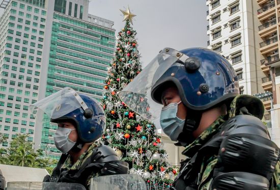Policemen Philippine National Police Pnp Seen Editorial Stock Photo ...