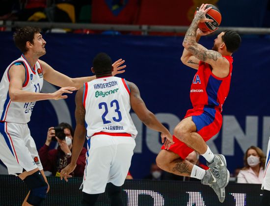 Mike James R Cska Moscow Action Editorial Stock Photo - Stock Image ...