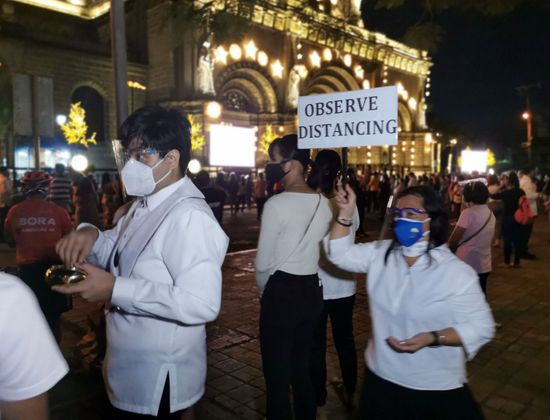 Catholic Lay Ministers Offer Communion During Editorial Stock Photo ...