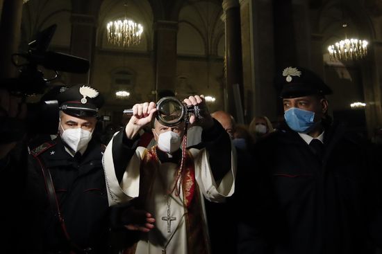 Monsignor Vincenzo De Gregorio Abbot Chapel Editorial Stock Photo ...