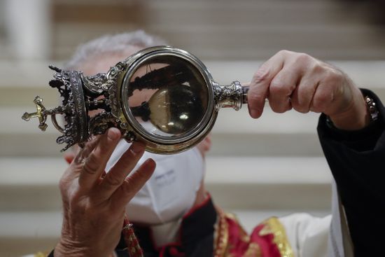 Monsignor Vincenzo De Gregorio Abbot Chapel Editorial Stock Photo ...
