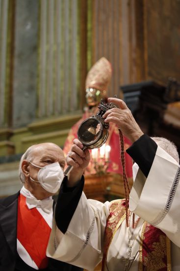 Monsignor Vincenzo De Gregorio Abbot Chapel Editorial Stock Photo ...