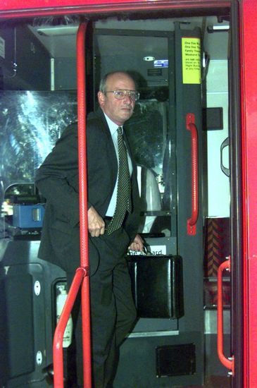 Mp Nick Raynsford Leaves His London Editorial Stock Photo - Stock Image ...
