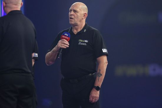 Pdc Darts Referee Russ Bray During Editorial Stock Photo - Stock Image ...