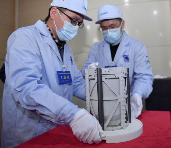 Staff Members Transfer Container Lunar Samples Editorial Stock Photo ...