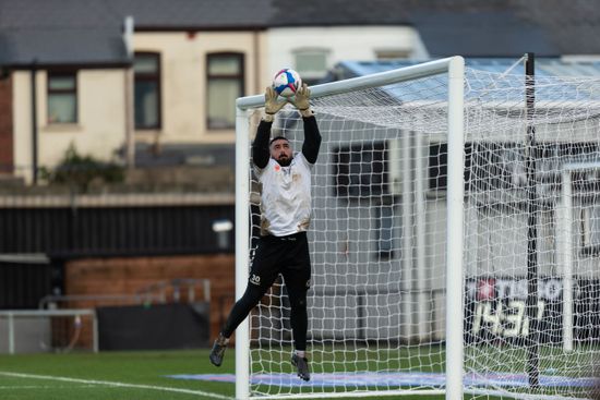 Newport Countys Goalkeeper Nick Townsend 30 Editorial Stock Photo ...