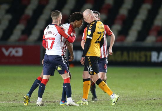 Kevin Ellison Newport County Sido Jombati Editorial Stock Photo - Stock ...