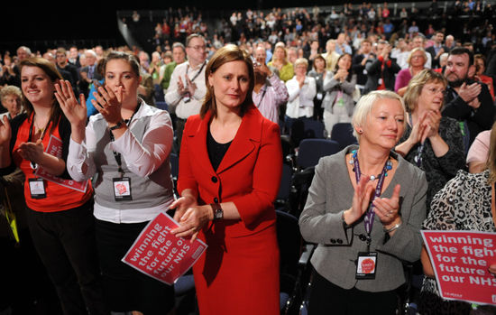 Sarah Brown Pictured Clapping Labour Party Editorial Stock Photo ...