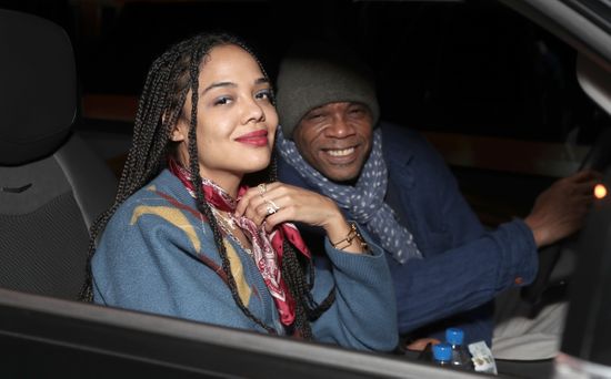 Tessa Thompson Her Father Attend Amazon Editorial Stock Photo - Stock ...