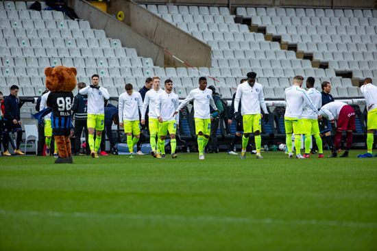 Gents Players Pictured Start Soccer Match Editorial Stock Photo - Stock ...