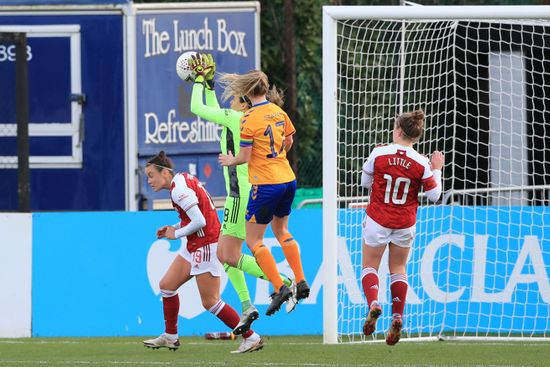 Lydia Williams 18 Arsenal Goalkeeper Action Editorial Stock Photo ...
