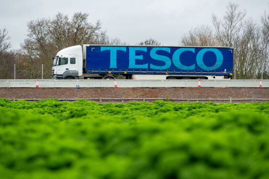 Tesco Hgv On M4 Today Following Editorial Stock Photo - Stock Image ...