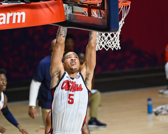 Ole Miss Forward Kj Buffen 5 Editorial Stock Photo - Stock Image ...