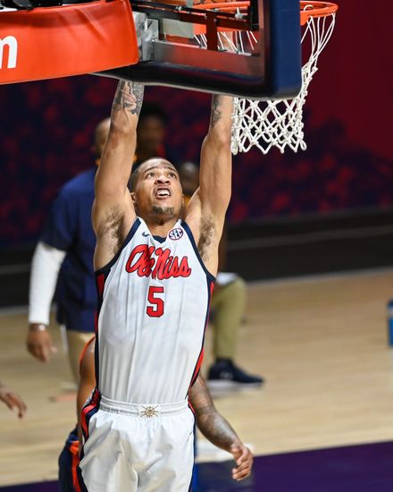 Ole Miss Forward Kj Buffen 5 Editorial Stock Photo - Stock Image ...