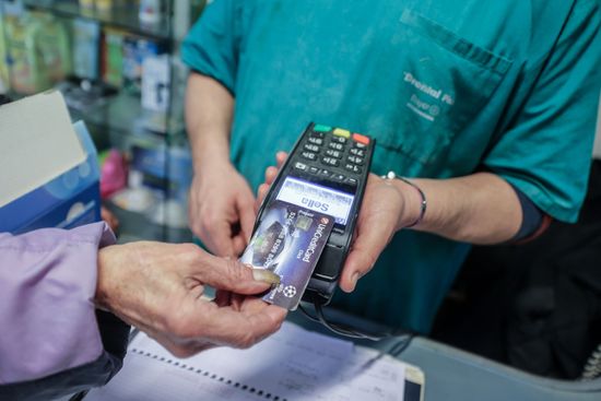 Digital Payments Made Electronic Payment Instruments Editorial Stock ...