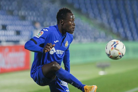 Dakonan Ortega Djene Getafe Cf Action Editorial Stock Photo - Stock ...