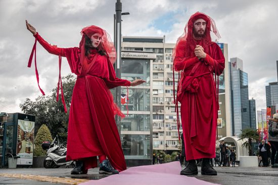 Two Activists Pose Their Iconic Outfits Editorial Stock Photo - Stock ...