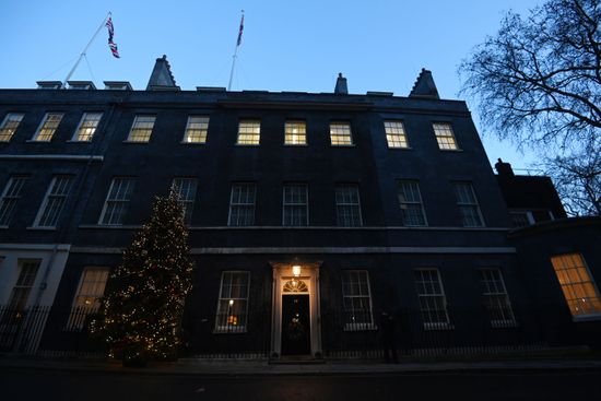 Exterior View 10 Downing Street London Editorial Stock Photo - Stock ...