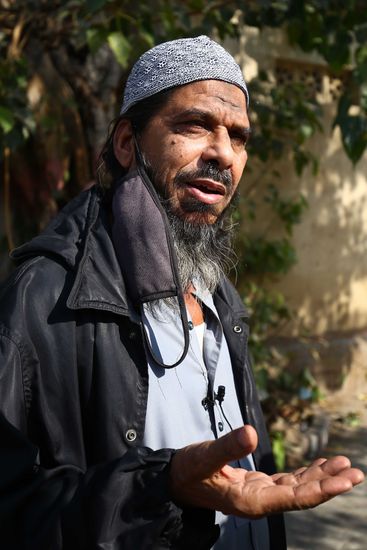 Sheikh Muhammad Aslam Brother Britishborn Pakistani Editorial Stock