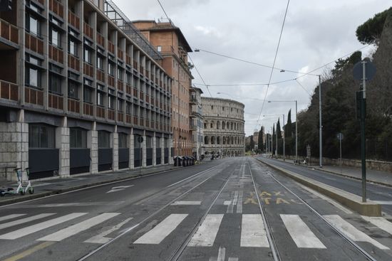 Via Labicana Colosseo Editorial Stock Photo - Stock Image | Shutterstock
