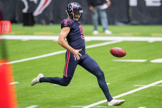 Houston Texans Punter Bryan Anger 9 Editorial Stock Photo - Stock Image ...