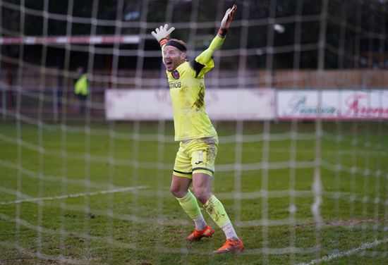 Hampton Goalkeeper Alan Julian Hampton Richmond Editorial Stock Photo ...